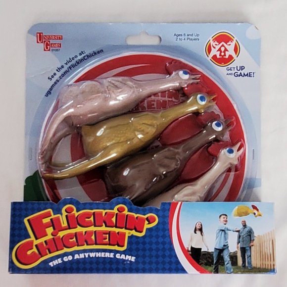 University Games | Toys | Flickin Chicken Game | Poshmark